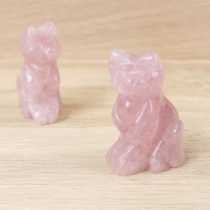 Chat Quartz Rose A 50mm (Brésil) – Nature Minérale